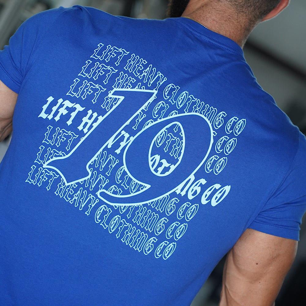 NINETEEN -ROYAL - T-SHIRT | Lift Heavy Clothing