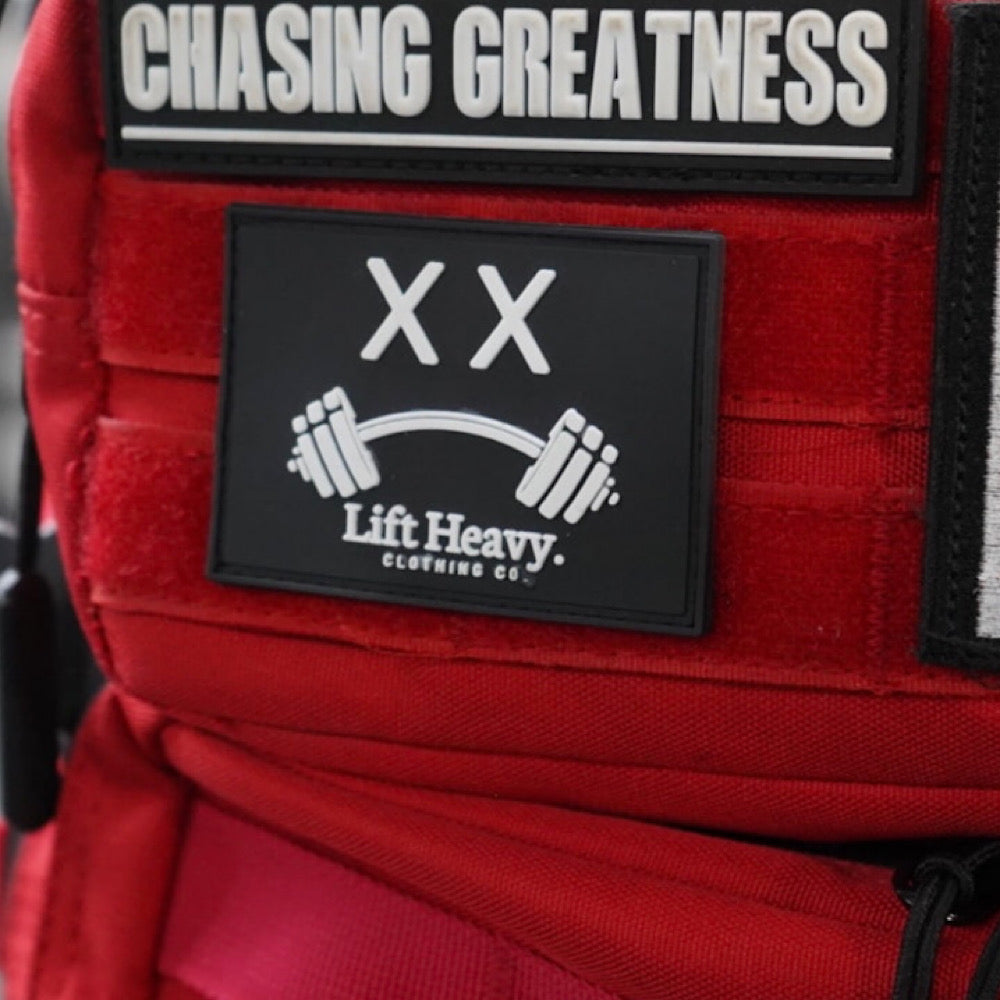 ICONIC LOGO VELCRO PATCH | Lift Heavy Clothing